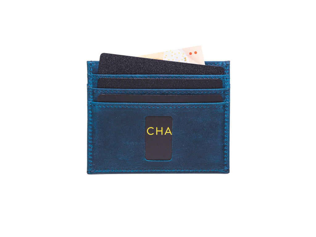Ed Classic | Slim Minimalist Wallet Crazy Horse Leather – Ed Charly