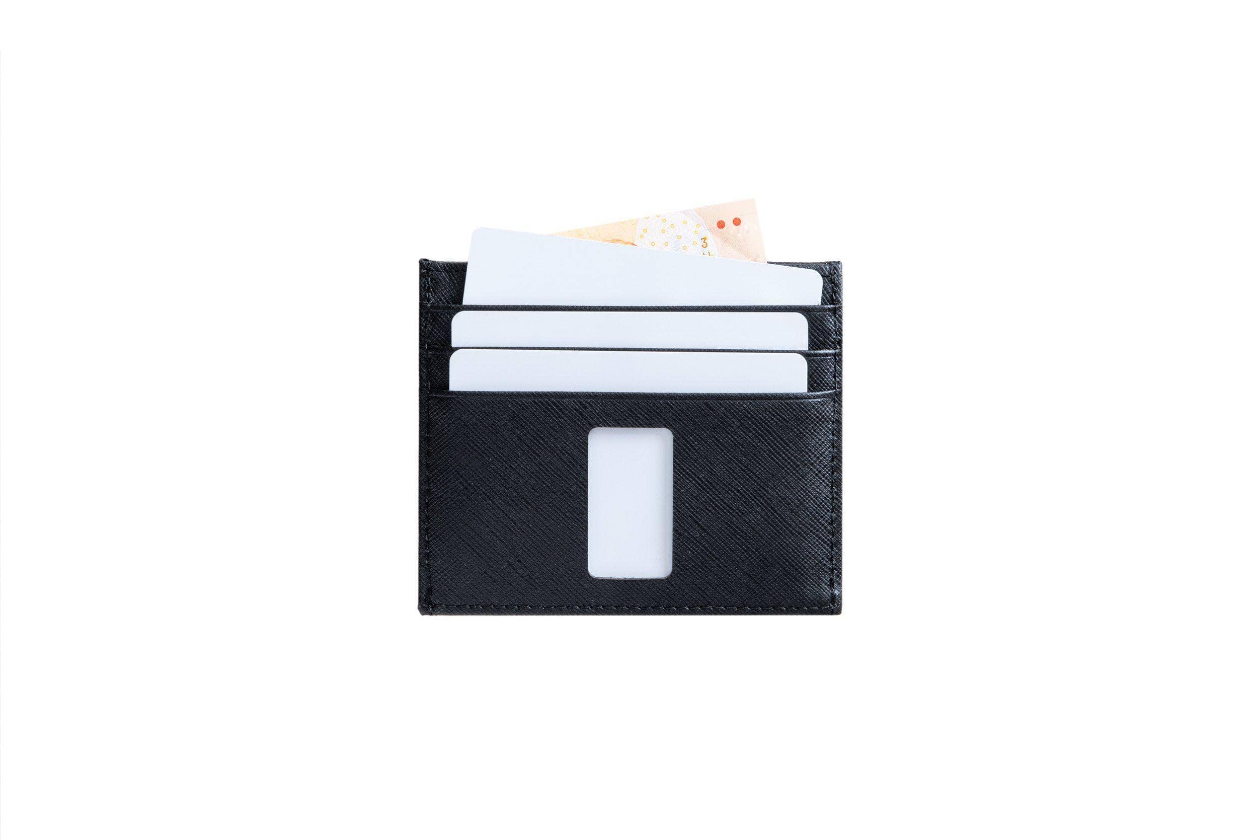 Ed Classic | RFID Slim Minimalist Wallet Saffiano Leather – Ed Charly